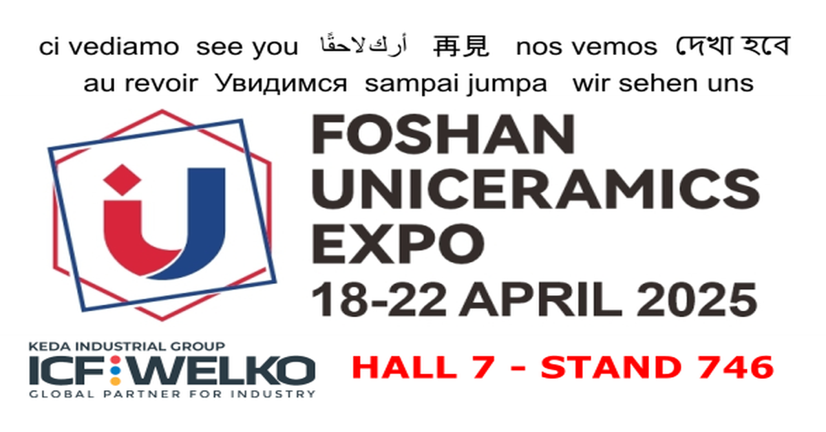 UNICERAMICS EXPO 2025 - ICF & Welko